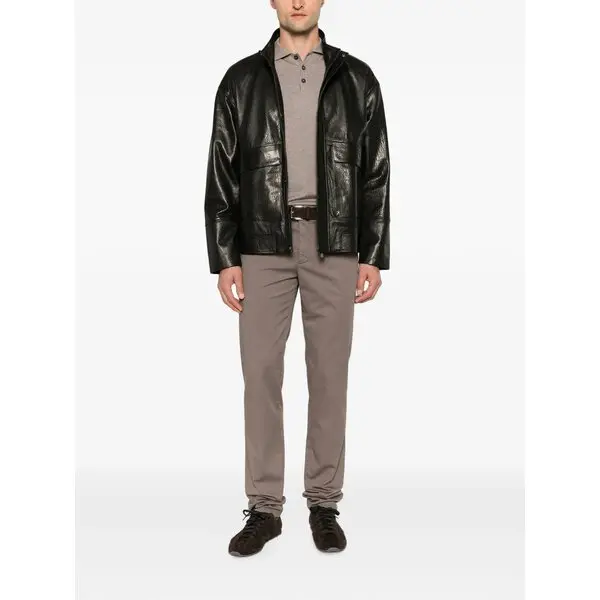 Brunello Cucinelli Grey Trousers Chinos