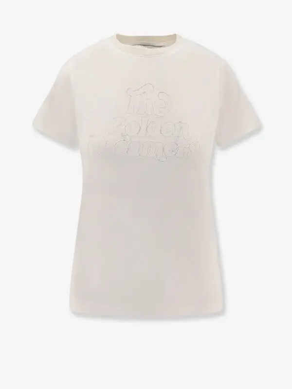 GOLDEN GOOSE Olivia Viscose Blend T-shirt - Multicolor