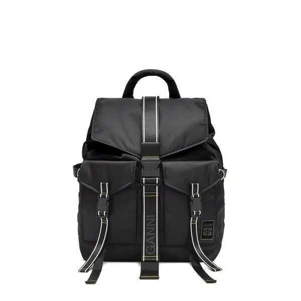 GANNI Backpacks - Black