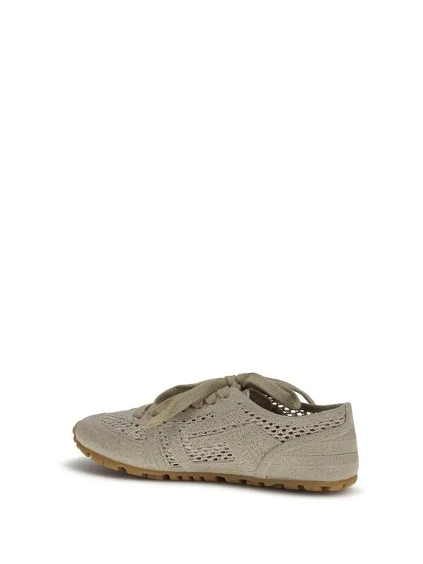 Balmain Racer 45 Sneakers In Macram