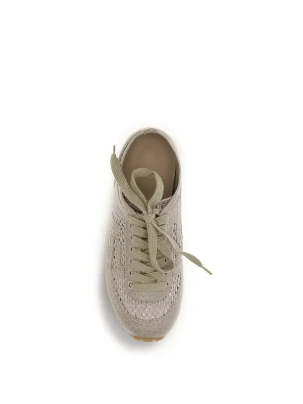 Balmain Racer 45 Sneakers In Macram
