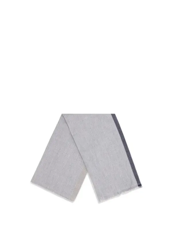 Brunello Cucinelli Cashmere Scarf - Gray