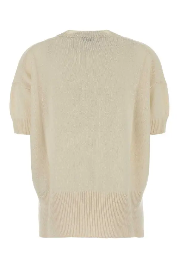 JIL SANDER Cashmere Sweater - White