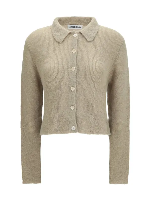 Our Legacy Polo Collar Sweater With Buttons