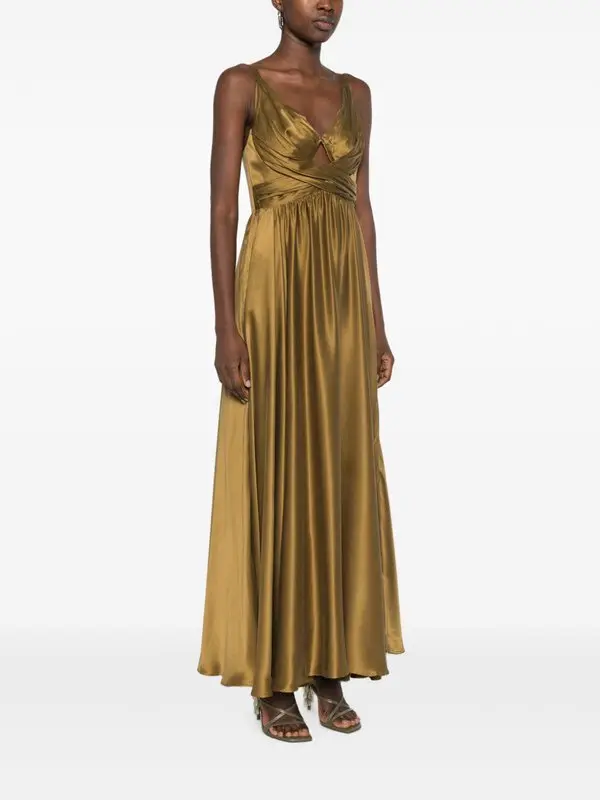 Zimmermann Silk Draped Dress