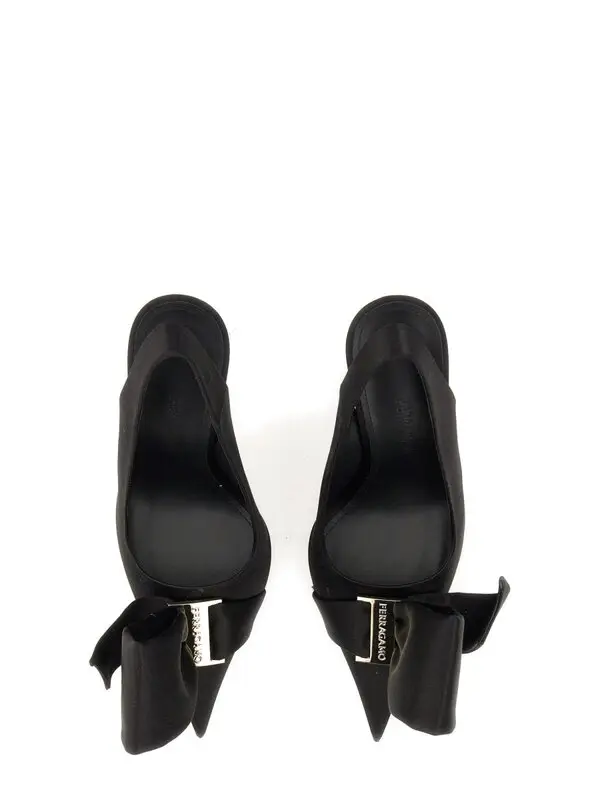 FERRAGAMO Sandal With Asymmetrical Bow