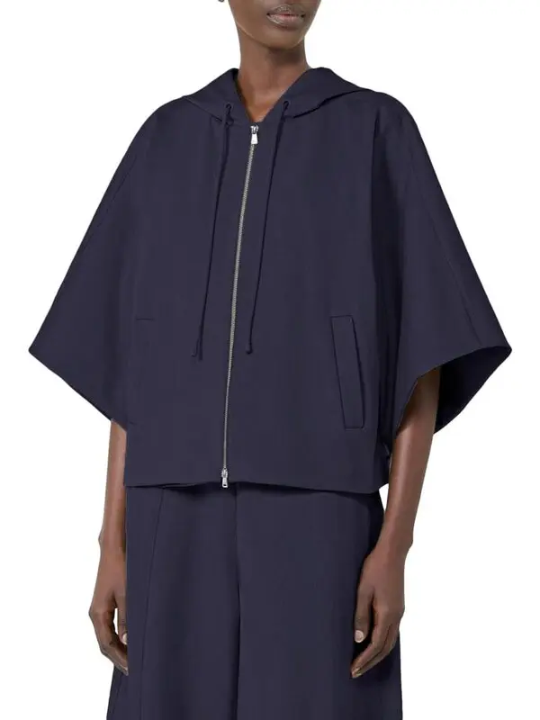 Max Mara Technical Cotton Jersey Boxy Sweater