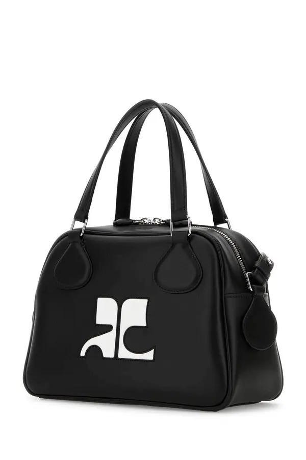 COURREGES Leather Reedition Handbag