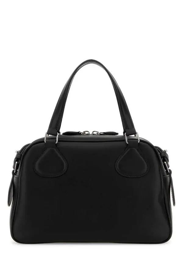 COURREGES Leather Reedition Handbag