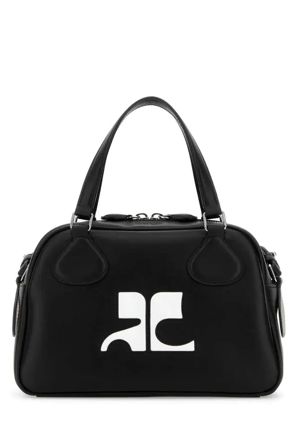 COURREGES Leather Reedition Handbag