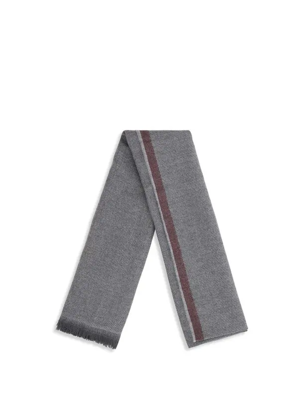 Brunello Cucinelli Cashmere Scarf - Gray