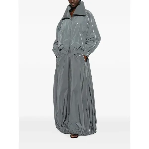 Balenciaga Pleated Skirt - Gray