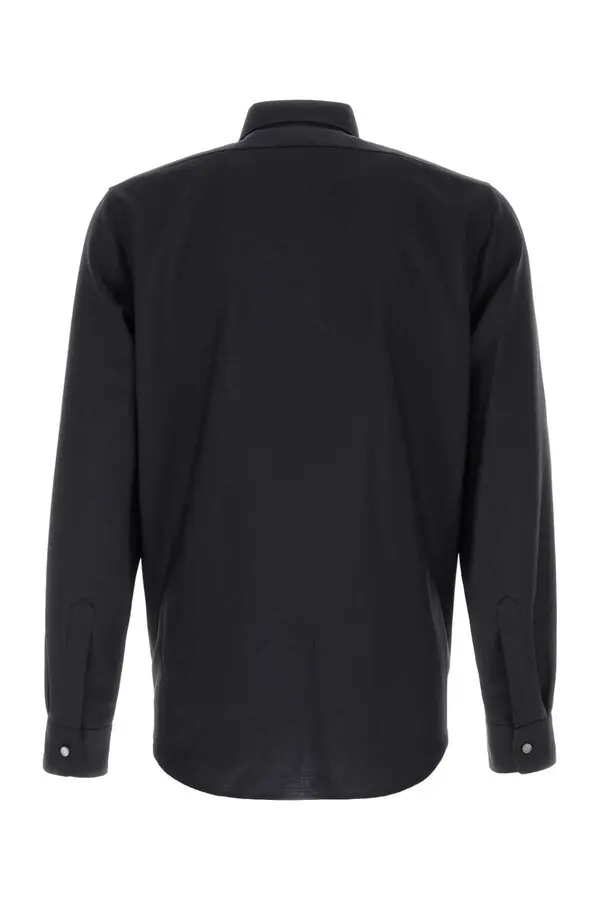 JIL SANDER Midnight Wool Blend Shirt