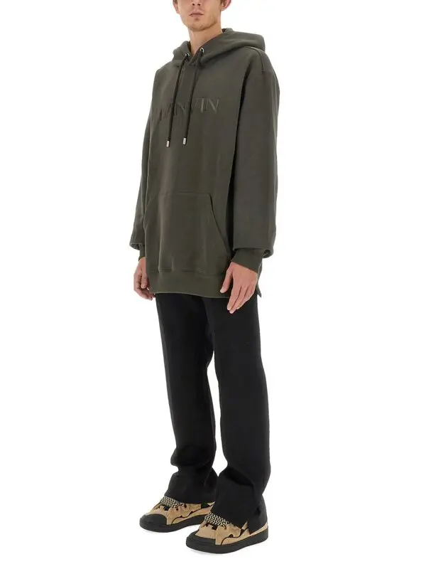 LANVIN Oversized Sweatshirt - Multicolor
