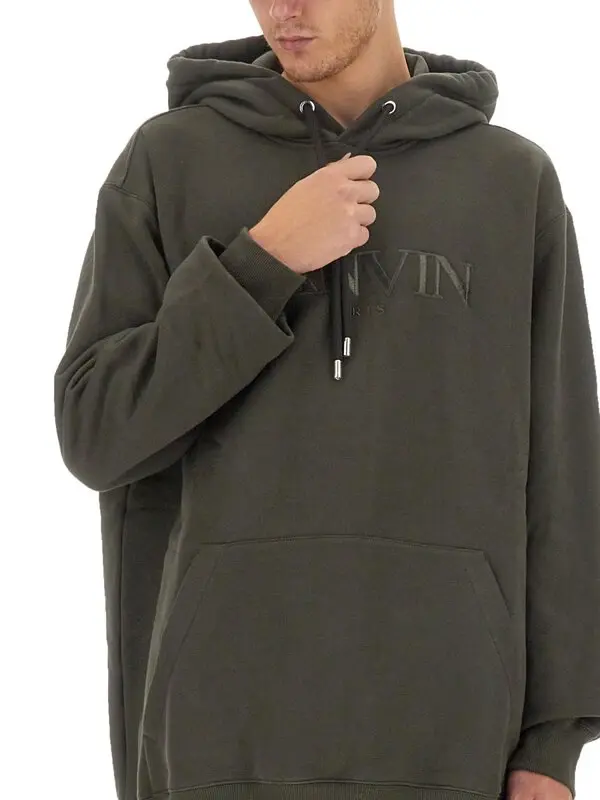 LANVIN Oversized Sweatshirt - Multicolor