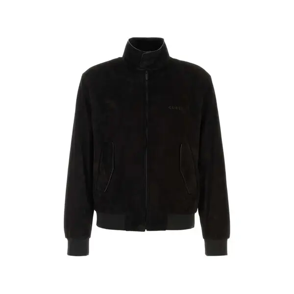 Gucci Suede Bomber Jacket