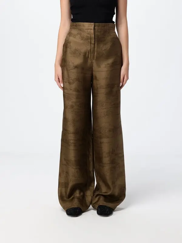 Max Mara Silk Trousers