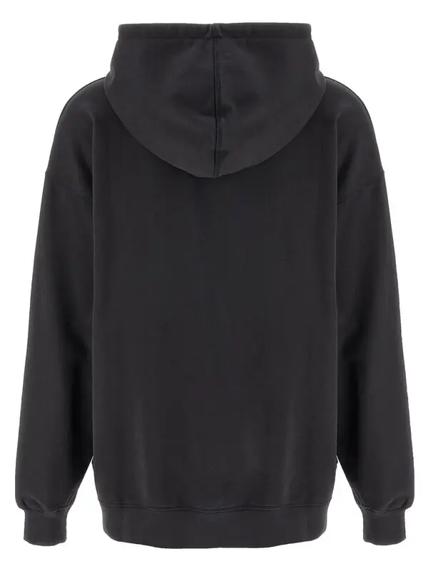 GANNI Cherry Hooded Sweatshirt - Gray