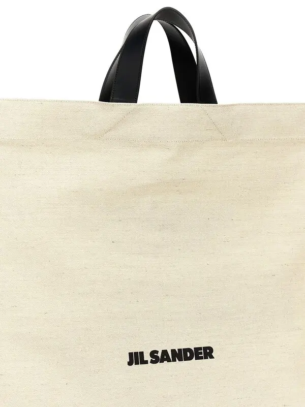 JIL SANDER Border Book Tote Shopping Bag