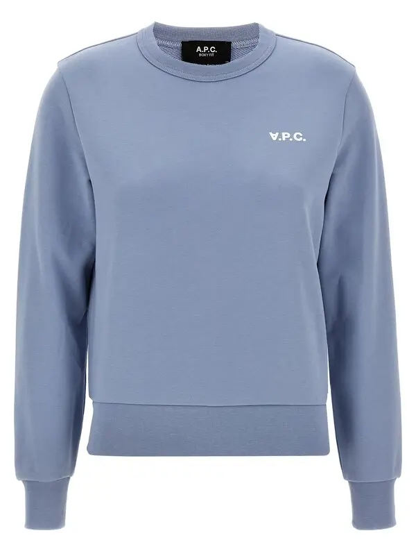 A.p.c. Boxy Petit Vpc Sweatshirt - Blue