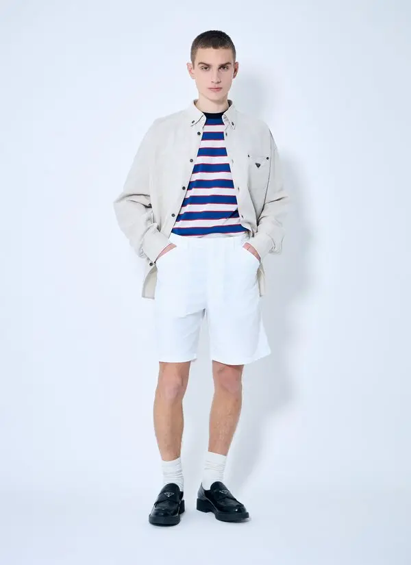 Prada Oxford Shorts