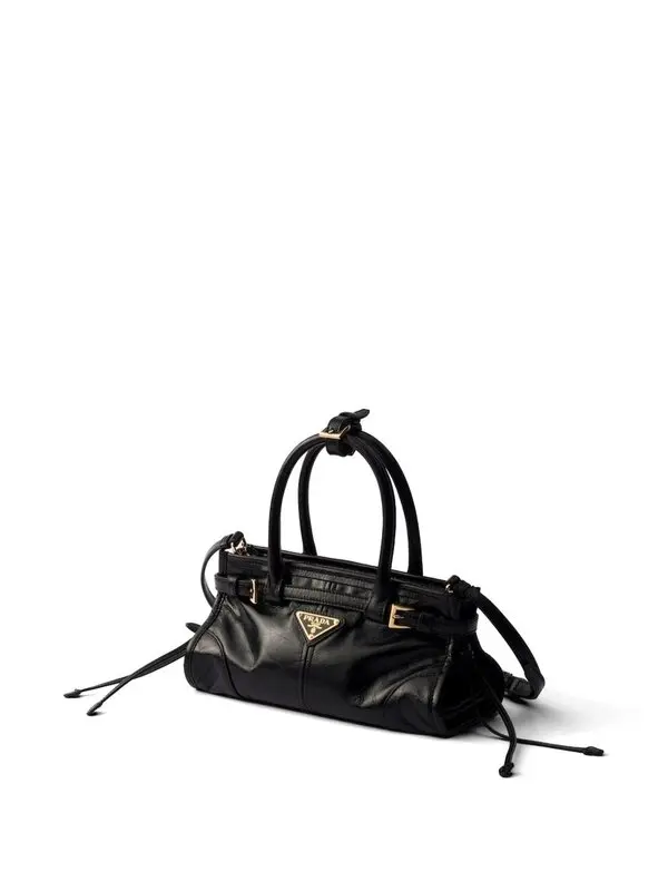 Prada Bonnie Mini Leather Handbag