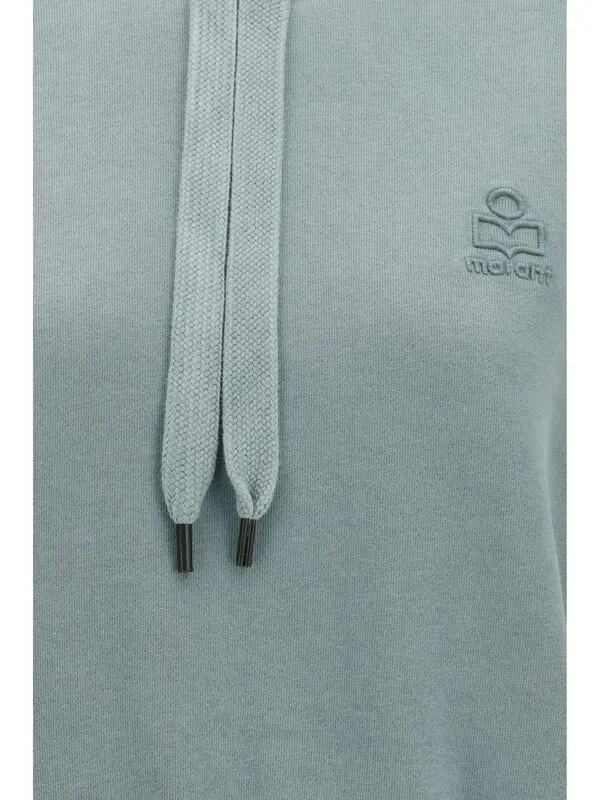 Isabel Marant Étoile Marant Salmy Logo Hoodie - Gray