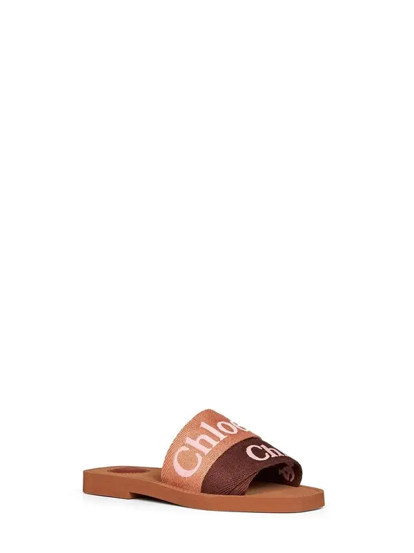 Chloé Woody Flat Sandals - Multicolor
