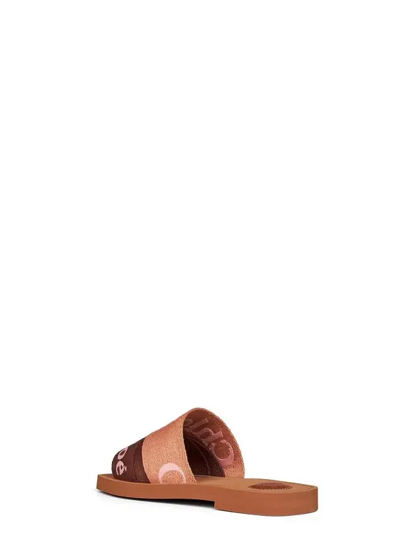 Chloé Woody Flat Sandals - Multicolor