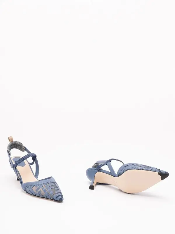 Fendi Colibri Lite Slingback - Multicolor