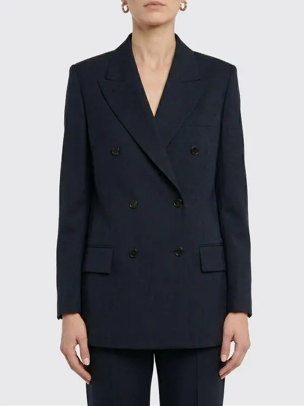 Gucci Wool Double-breasted Blazer - Blue