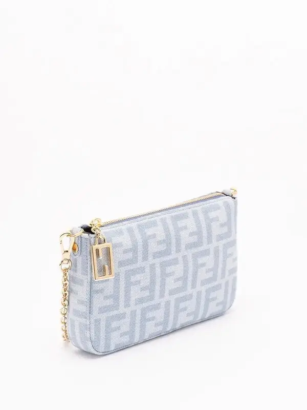 Fendi Baguette` Pouch - Multicolor
