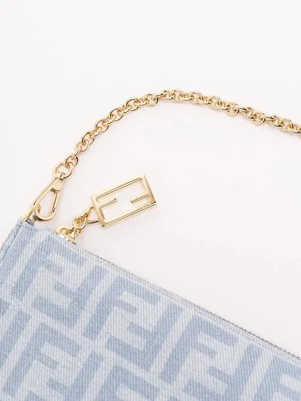 Fendi Baguette` Pouch - Multicolor