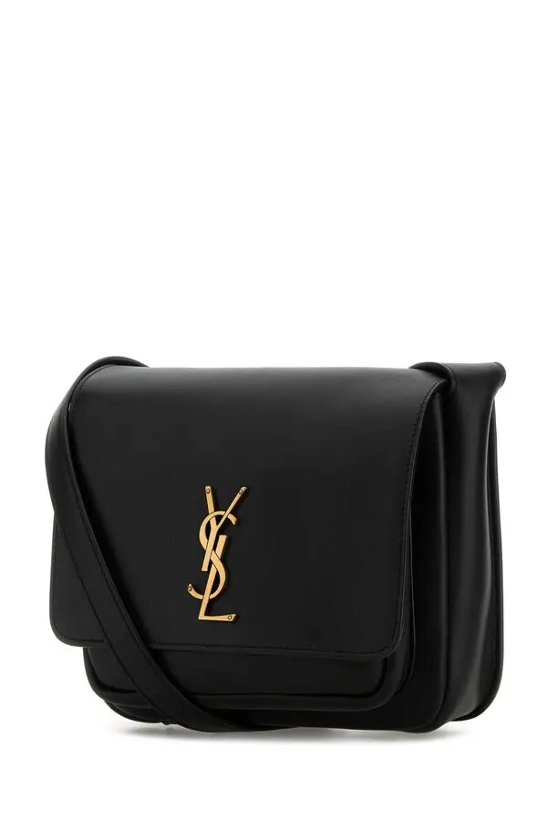 Saint Laurent Leather Niki Crossbody Bag - Black