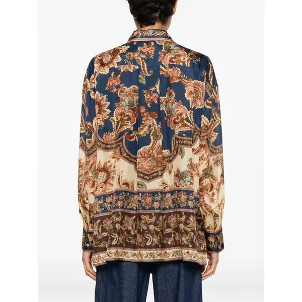 Zimmermann Tops Shirts - Brown