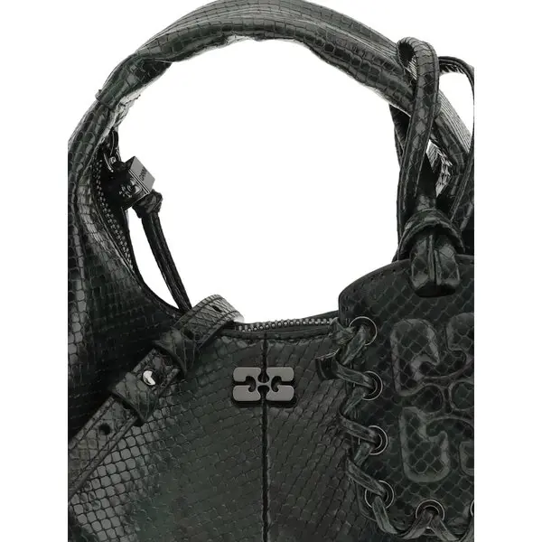 GANNI Shoulder Bags - Green
