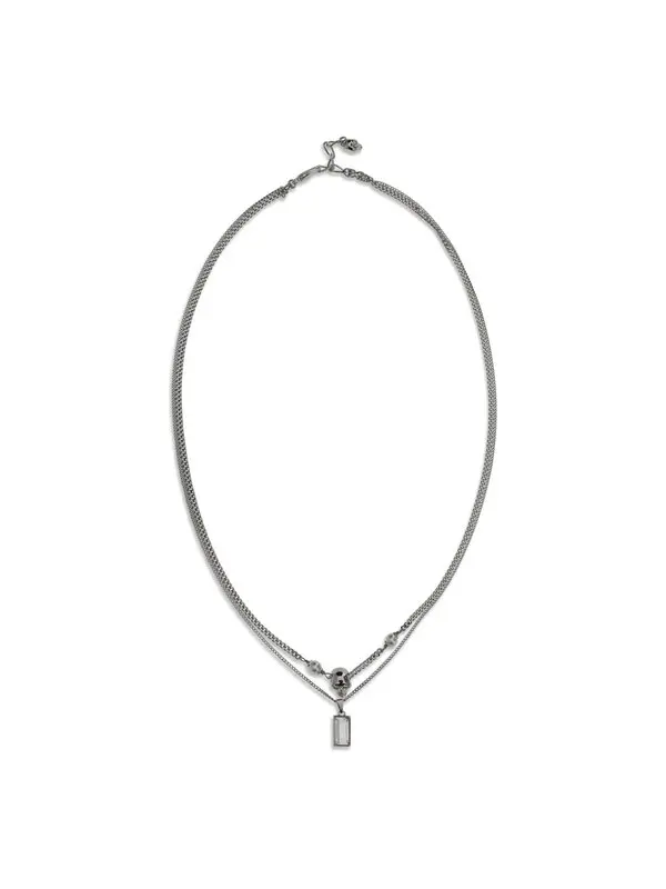 Alexander McQueen Skull Necklace - Silver