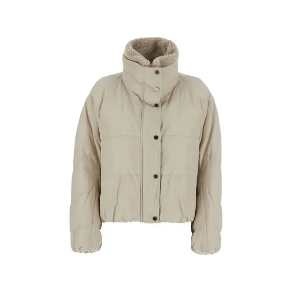 Brunello Cucinelli Puffer Jacket - Cream