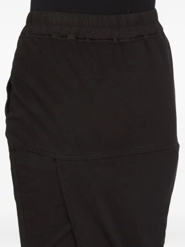 Rick Owens Cotton Jersey Pillar Skirt - Multicolor