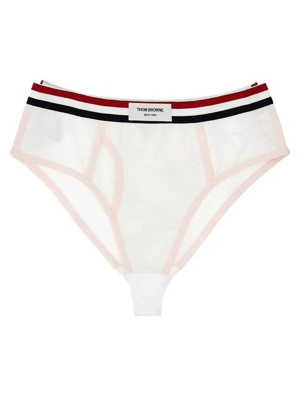 Thom Browne Rwb Briefs - White
