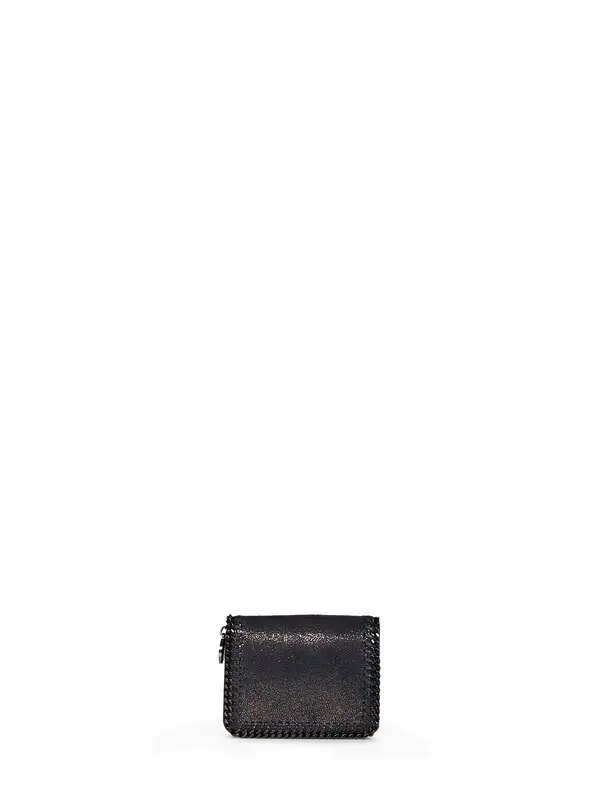Stella McCartney Dark Navy Falabella Bi-fold Wallet