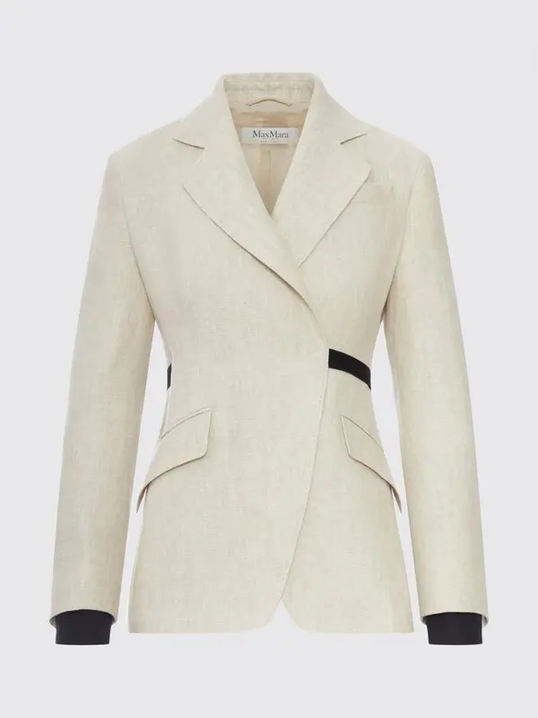 Max Mara Linen Jacket - Cream