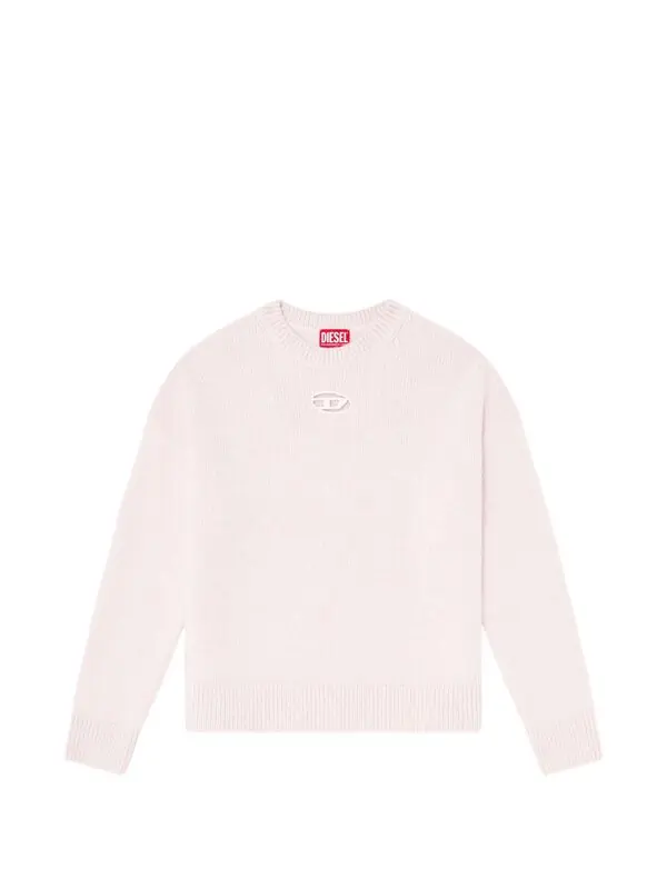 DIESEL® Logo Wool Blend Sweater - Multicolor