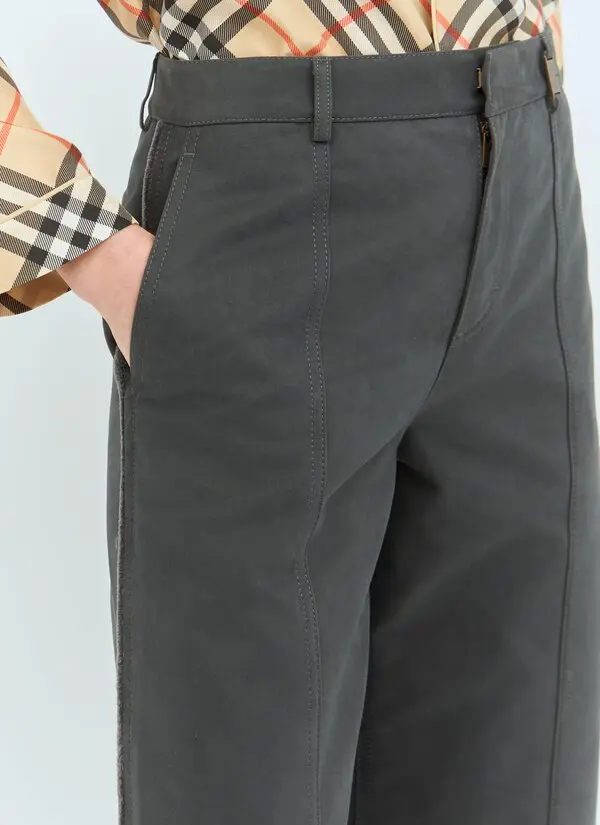 Burberry Check Cuffs Pants