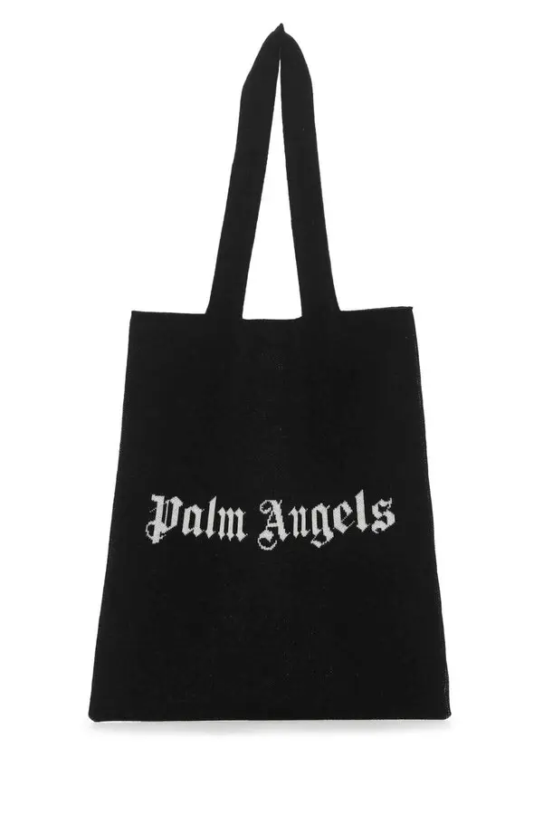 Palm Angels Wool Blend Shopping Bag