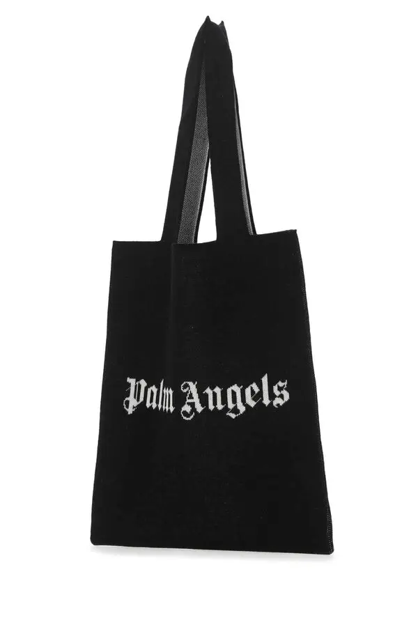 Palm Angels Wool Blend Shopping Bag