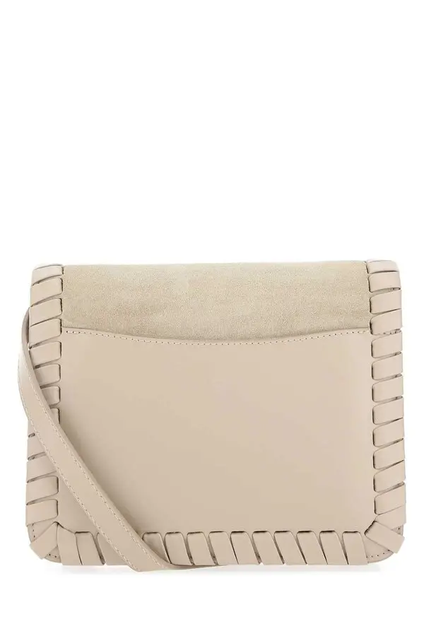 Chloé Sand Suede Kattie Clutch