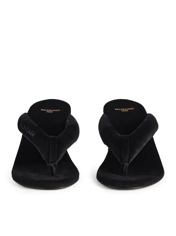 Balenciaga Gaeta Wedge Flip-flops