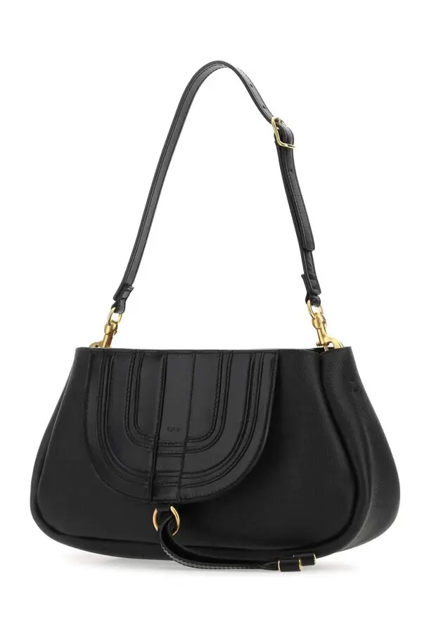 Chloé Leather Marcie Clutch