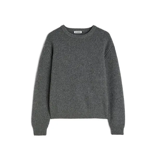 JIL SANDER Grey Sweaters & Knitwear Sweatshirts